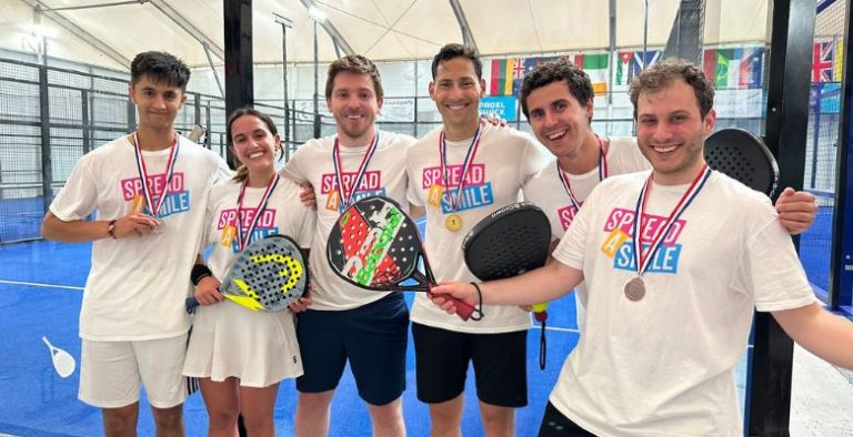 Our first ever Padel Tournament • Spread a Smile