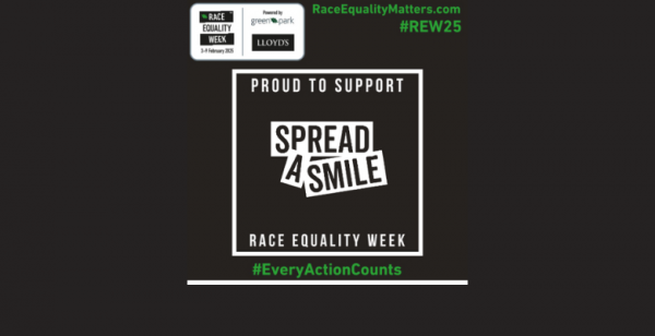 Proud to support Race Equality Week • Spread a Smile