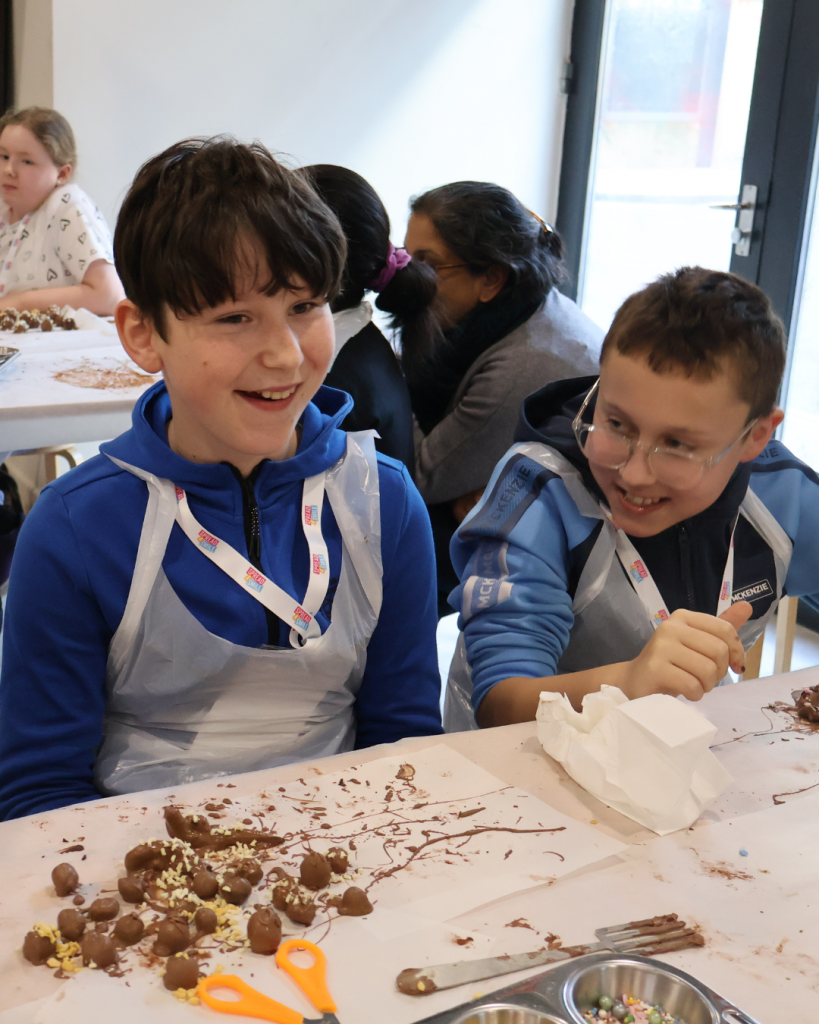 Chocolate workshop at MyChocolate • Spread a Smile