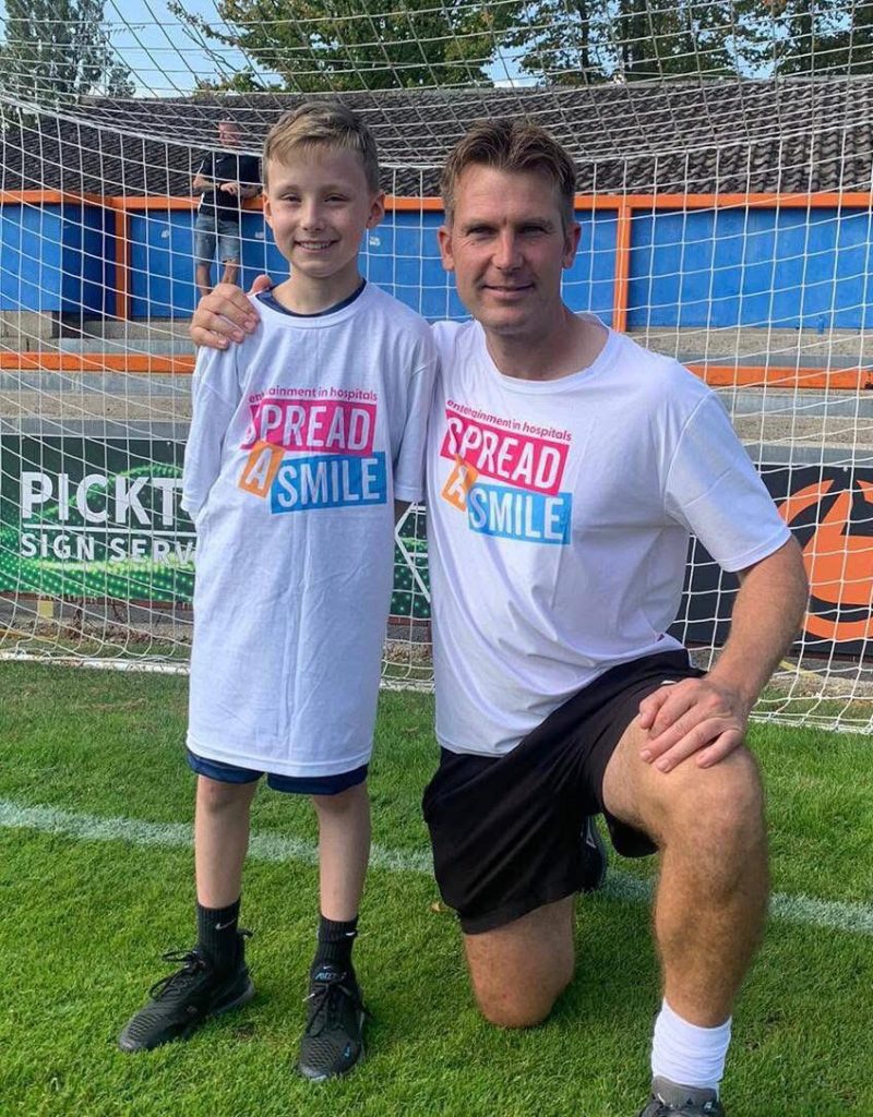 Fundraiser Richard Hearn goes the extra mile • Spread a Smile